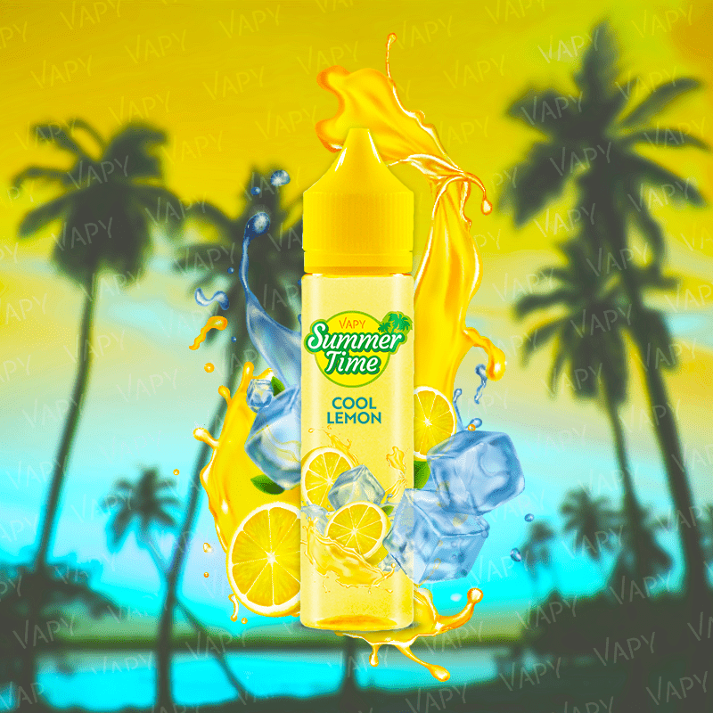 VAPY Summer Time - Cool Lemon Longfills 50 mL | Vape shop malta